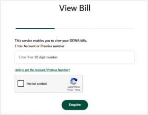 Dewa Dubai – Bill Enquire, Payment, UAE Pass login and Pay a Friend’s Bill.
